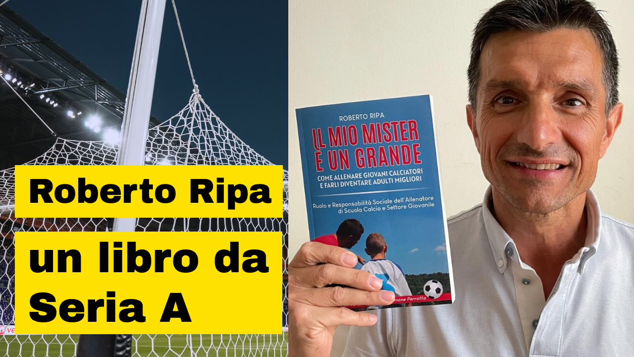 Roberto Ripa pubblica il libro "Il mio mister è un grande" con Bookness